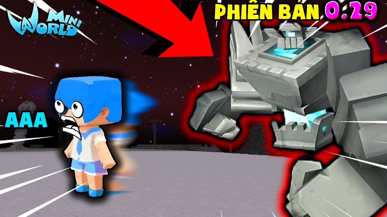 Mini World * CON BOSS MỚI KHỔNG LỒ BÁ ĐẠO NHẤT TRONG MINI WORLD * HUY ...