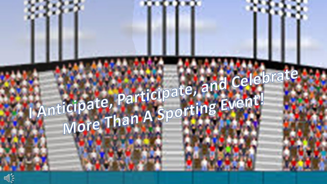 One Minute Inspirations - I Anticipate, Participate, and Celebrate More ...