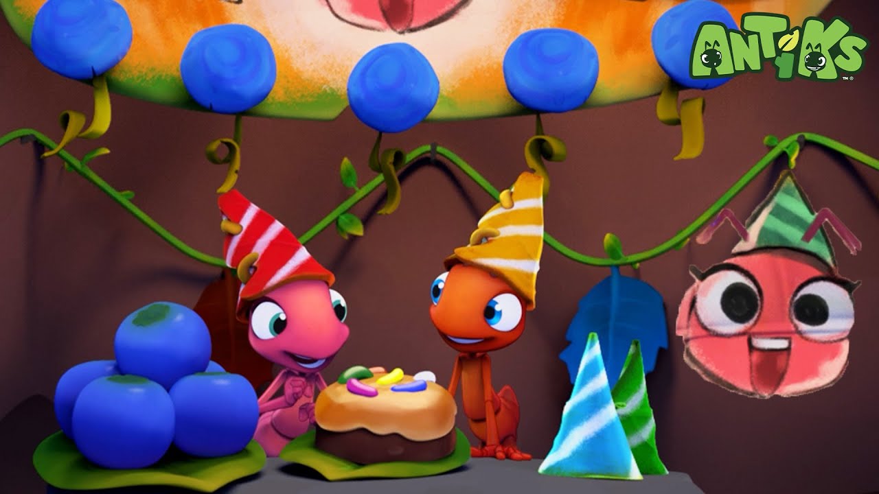 Big Birthday Bash | ANTIKS | Funny Cartoons For All The Family! - YouTube