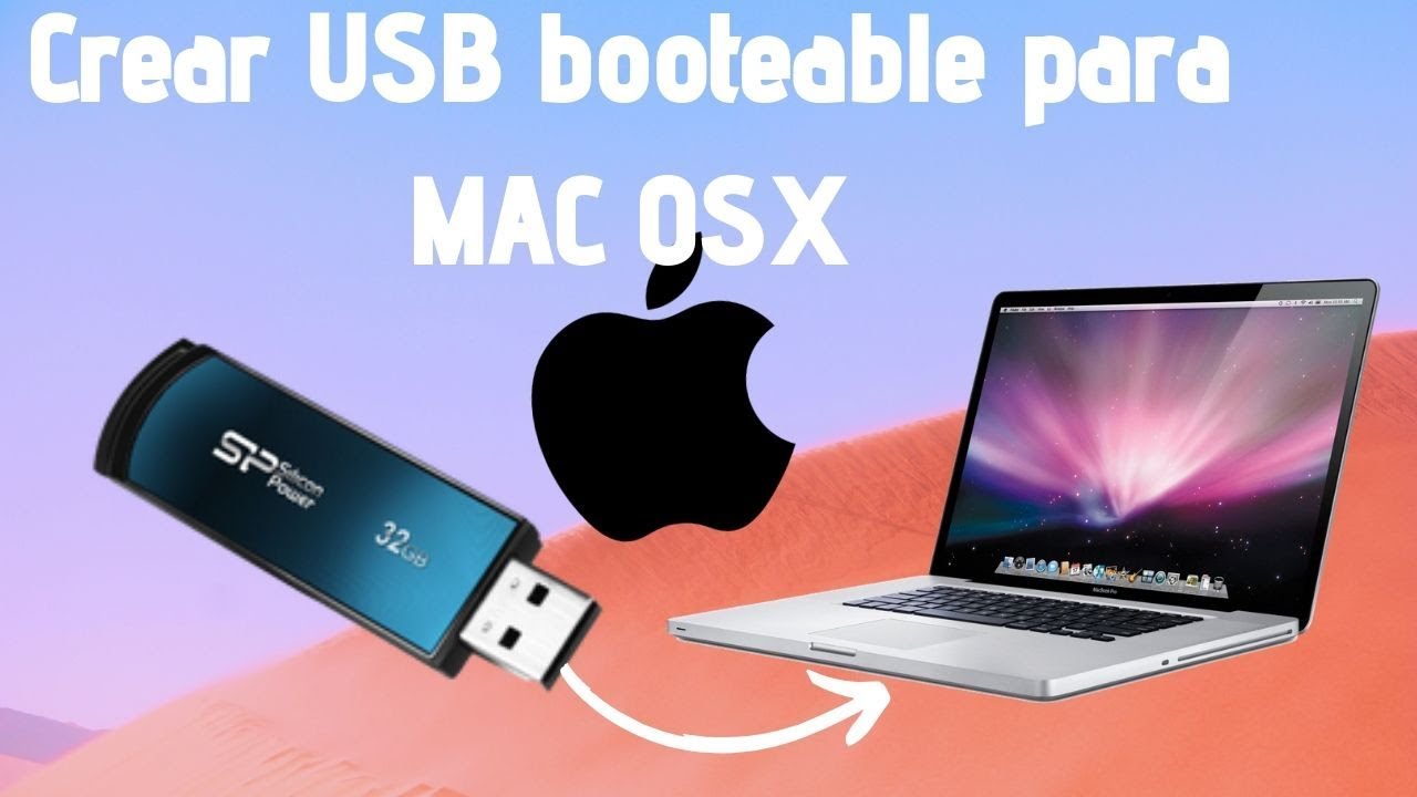 crear usb booteable para MAC OS, fácil y rápido - YouTube