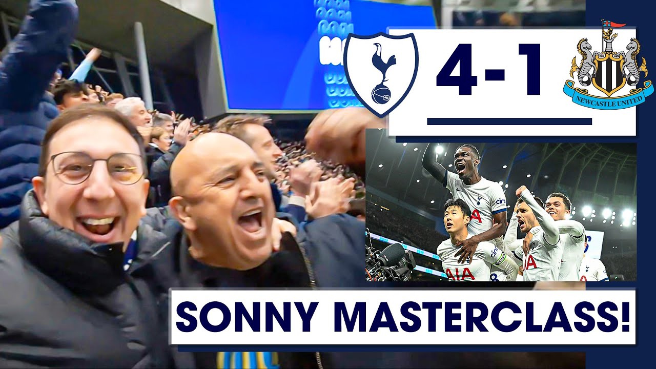 Son(손흥민) MASTERCLASS As Spurs BATTER Newcastle! Tottenham 4-1 Newcastle ...