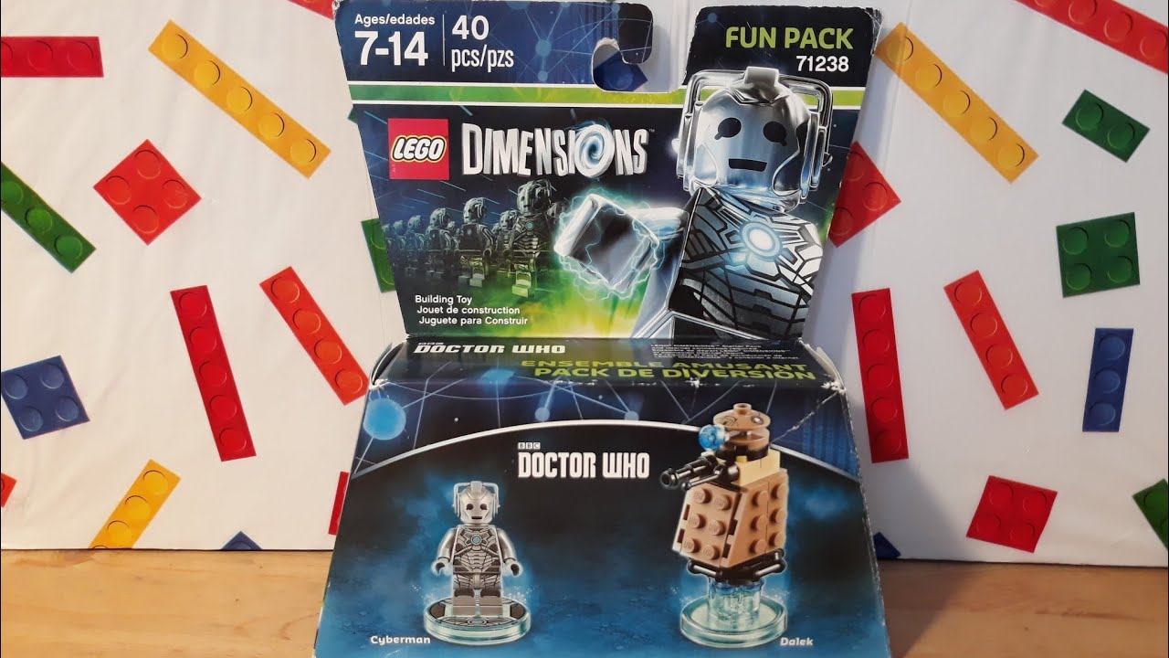Doctor Who Fun Pack, Cyberman, '2016' Lego Dimensions 71238 - YouTube