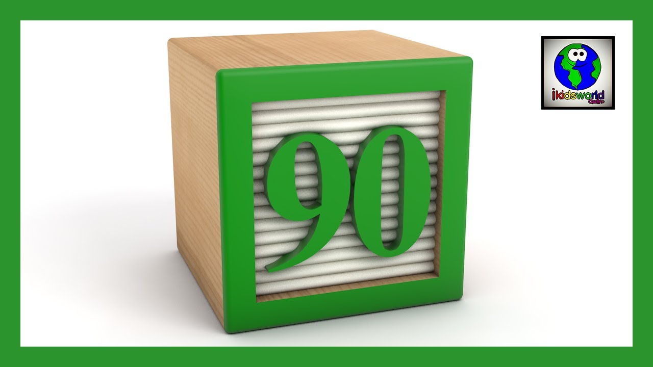 Learn to Count, Learning Numbers 1-100 Part 8: 80-90 - YouTube