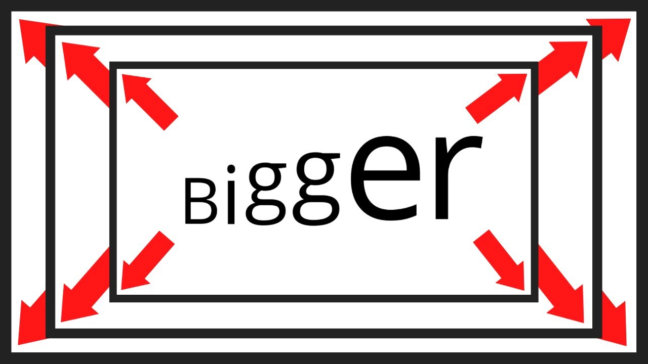 Every 5 Seconds, The Video Gets Bigger… - YouTube