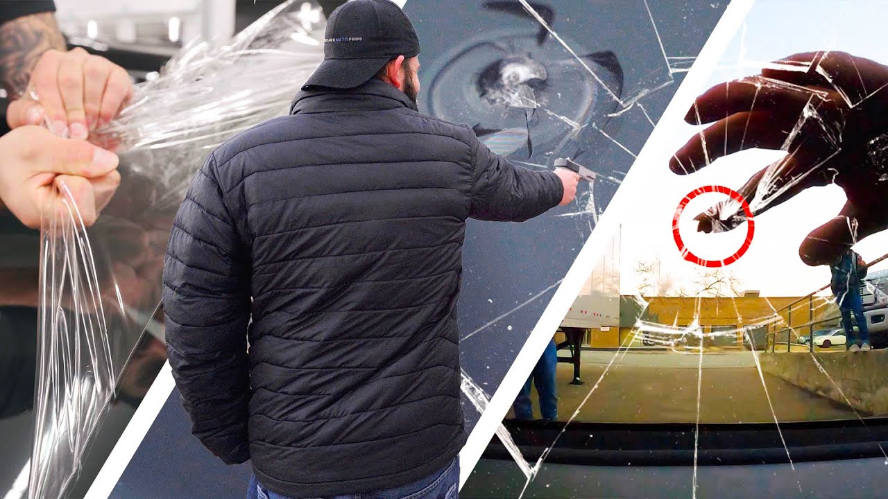 Does Windshield Protection Film REALLY Work? | Simulated Rock Chip TEST ...
