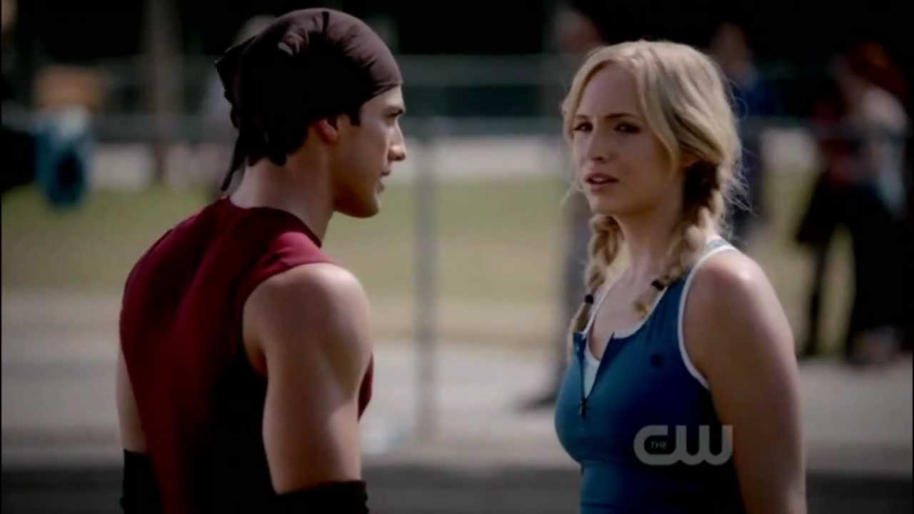 Tyler and Caroline (3x06 ''Smells Like Teen Spirit'', Part 1/2) - YouTube