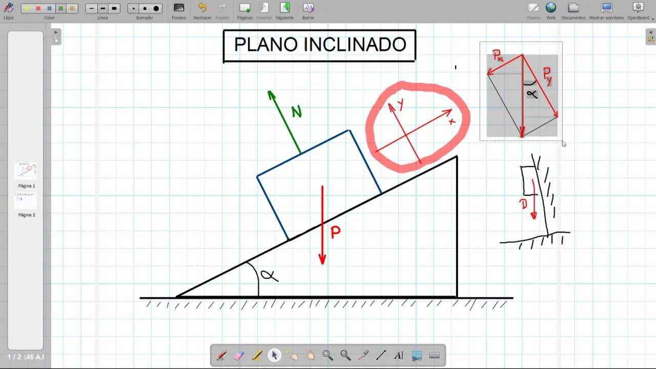 plano inclinado parte 1 - YouTube
