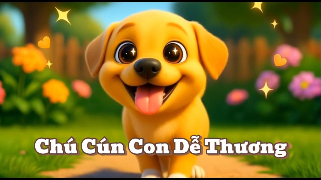 Chú Cún Con Dễ Thương - YouTube
