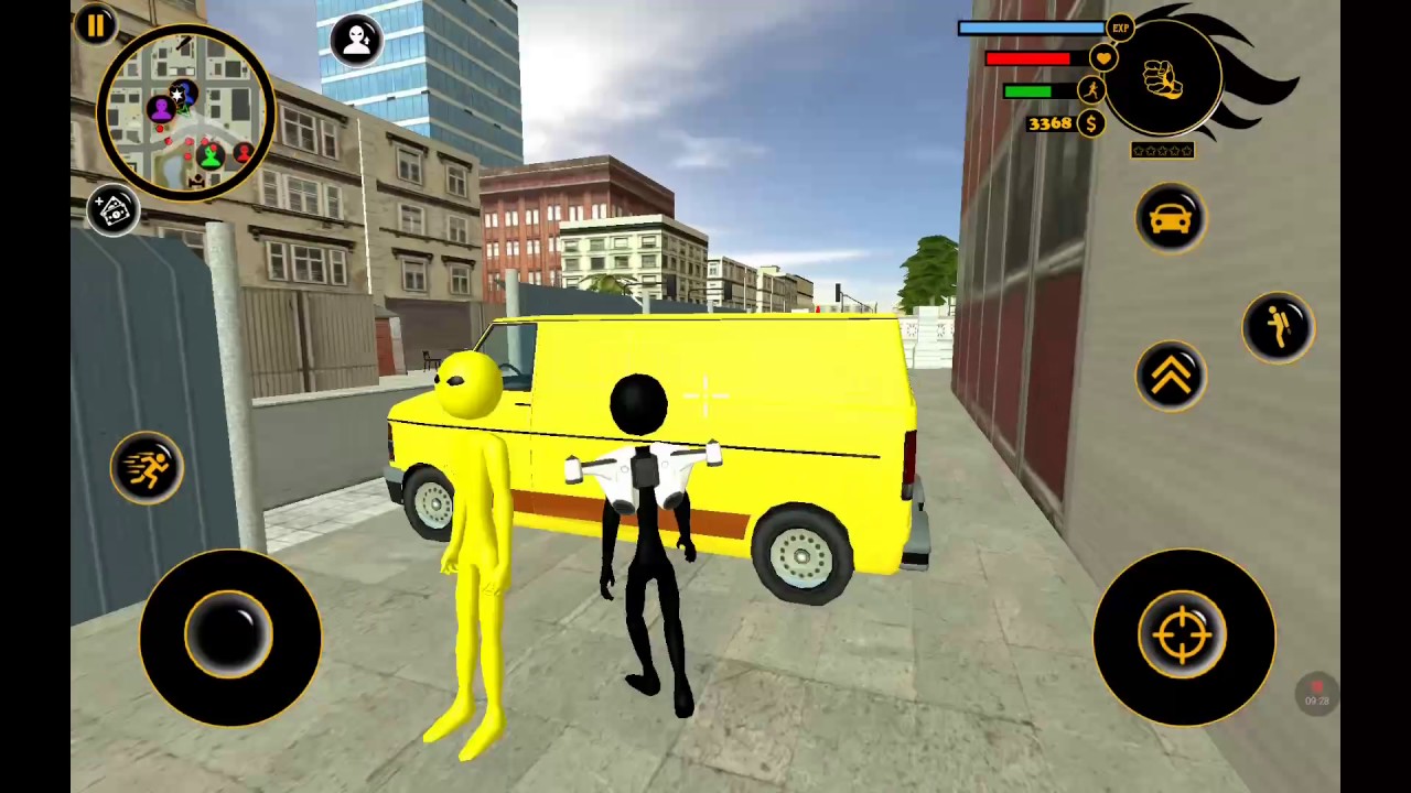 Real stickman - YouTube