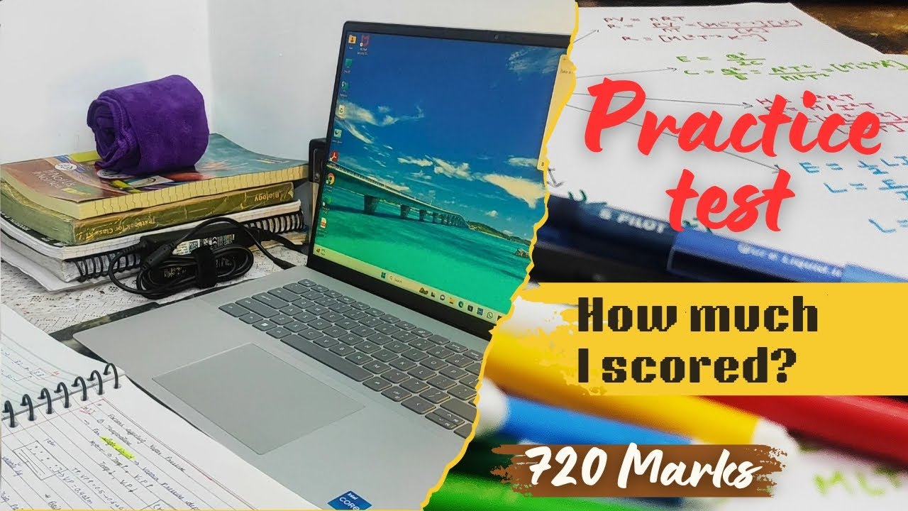 Practice test easy or hard? || 720 Marks|| Revising for test || - YouTube