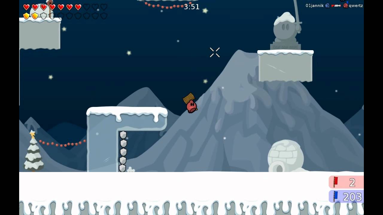 Gameplay TeeWorlds - YouTube