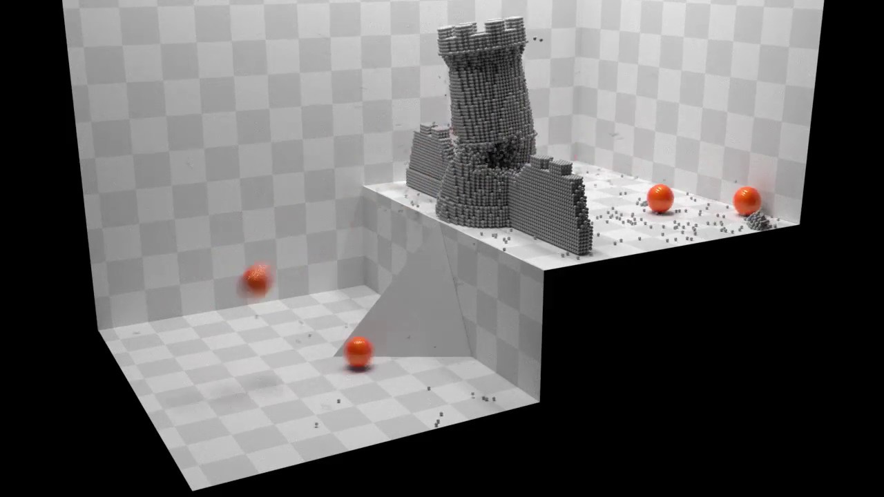 molecular castle movie in Blender 3D - YouTube