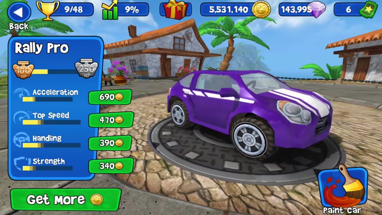Beach Buggy Racing, Rally Pro SUV - Android/iOS Gameplay - YouTube