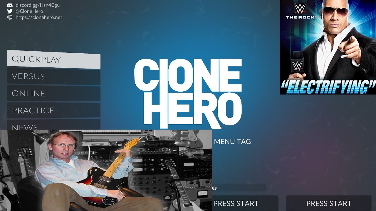 Clone Hero (Mod) : Jim Johnston - Electrifying - YouTube