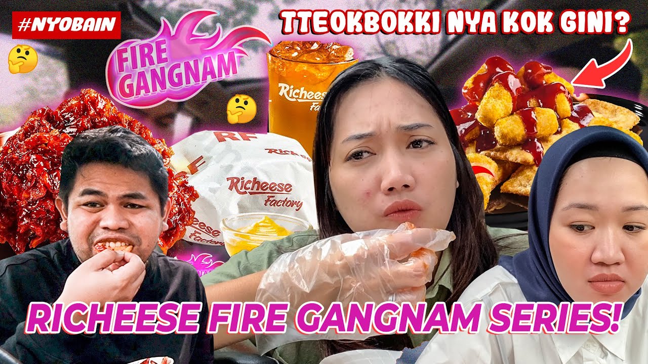 NYOBAIN RICHEESE FIRE GANGNAM!! SEMUANYA MEMUASKAN KECUALI... 🧐🧐 - YouTube