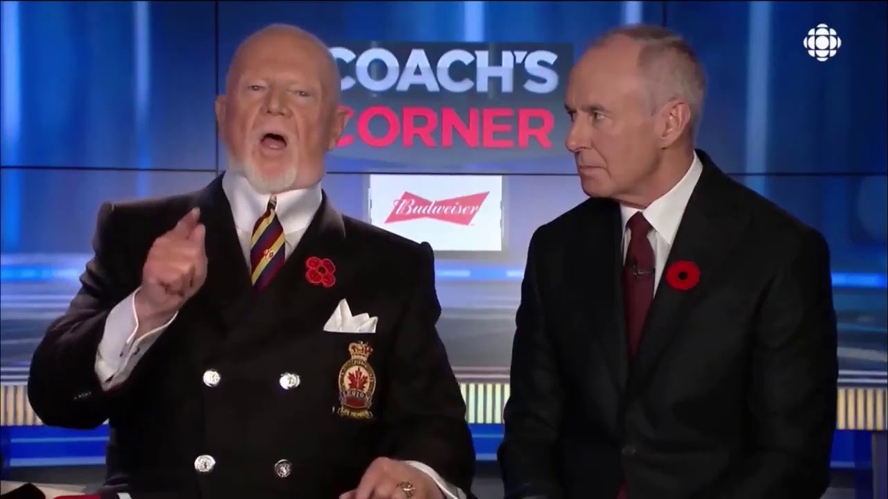 Coach's Corner with Don Cherry - 2019-11-09 - YouTube