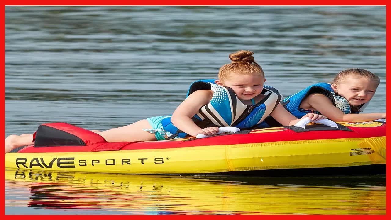 RAVE Sports Diablo II Boat Towable Tube for 1 or 2 Riders - YouTube