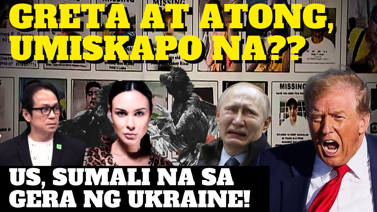 US SUMALI NA SA GERA LABAN SA RUSSIA 🌍 GRETA AT ATONG, WALA NA SA PINAS ...