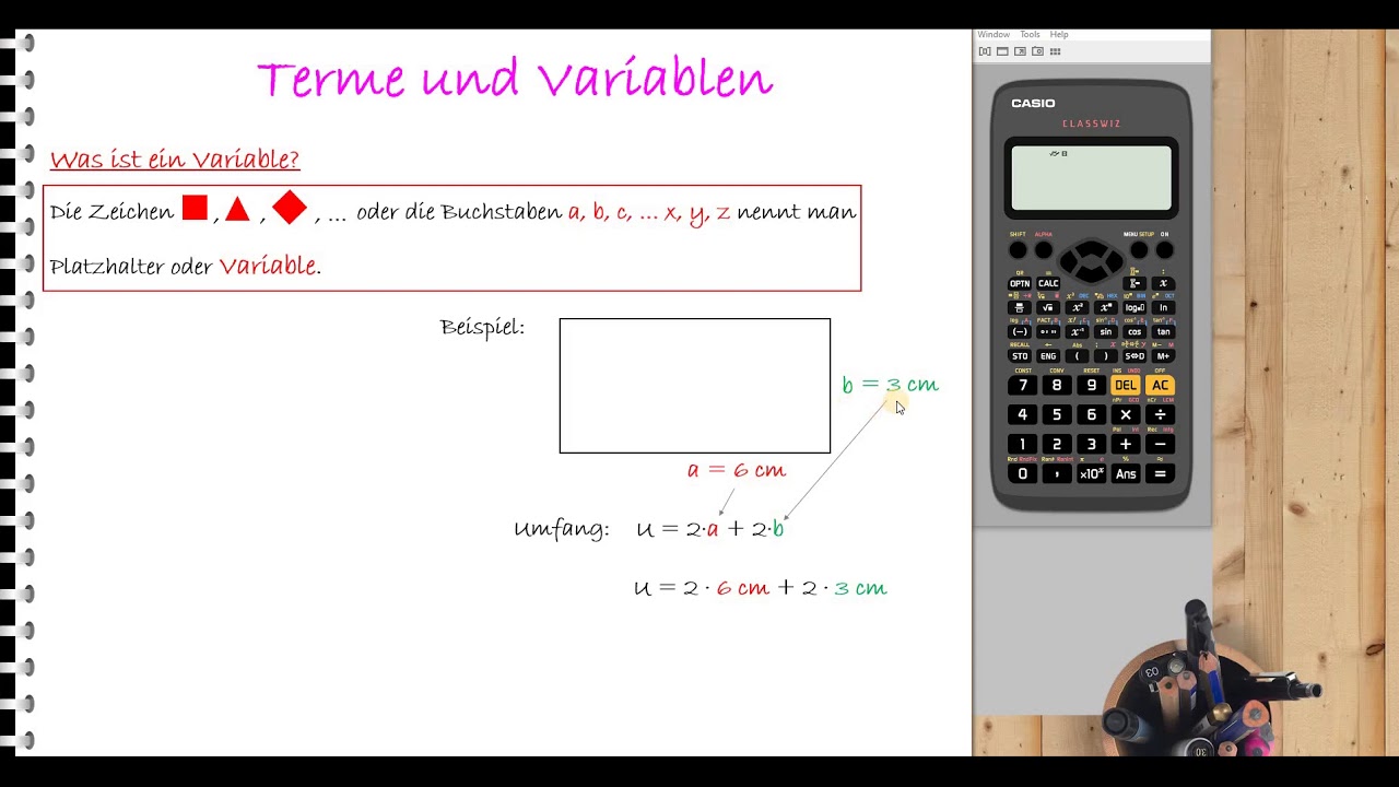 Lernvideo_Terme und Variablen - YouTube