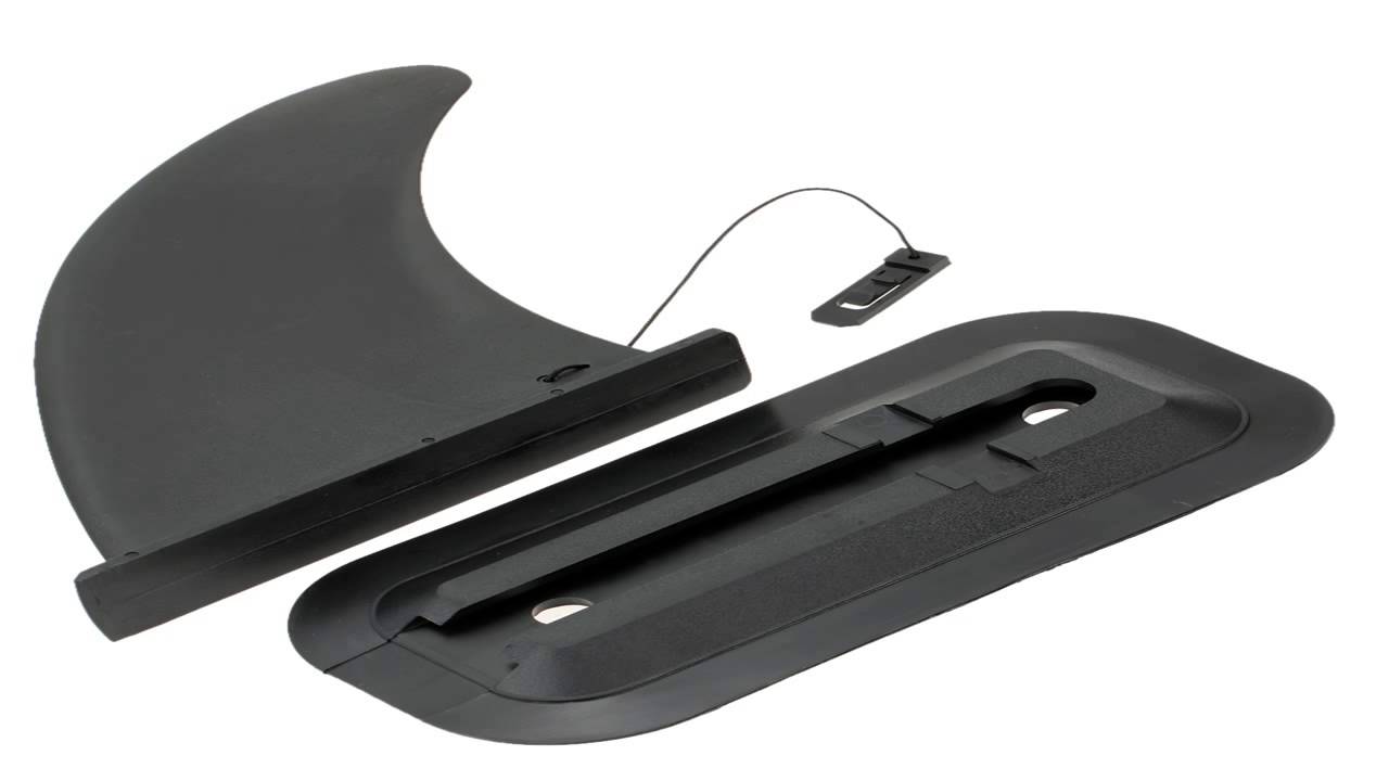 Kayak Skeg Tracking Fin Integral Fin Mounting Points Watershed Board ...