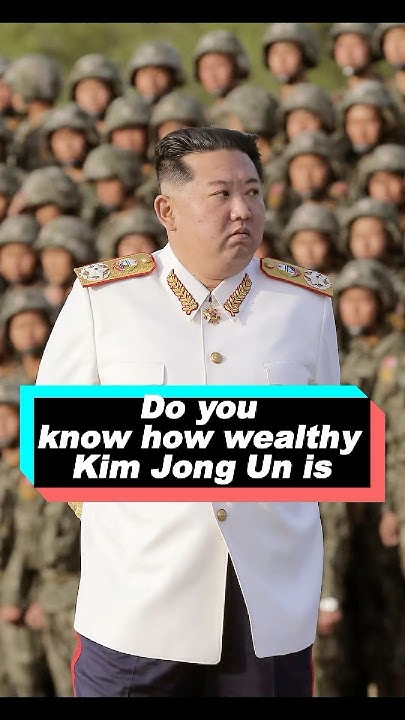 Do you know how wealthy Kim Jong Un is? He owns some ridiculously expensive things.#Kim Jong Un ...