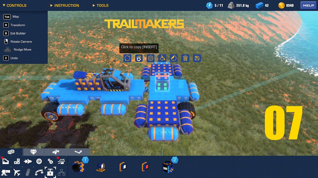 Enhancing Floating Car to get bigger pieces - TrailMakers - EP07 - YouTube