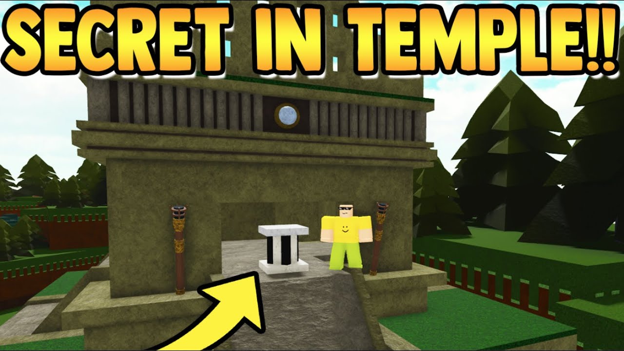 *NEW* SECRET in TEMPLE!! | Build a Boat for Treasure ROBLOX - YouTube