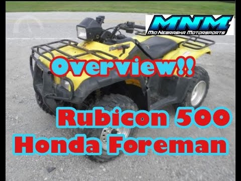 Honda Rubicon 500 - Hondamatic Complete Overview / Review - DO WE LIKE ...
