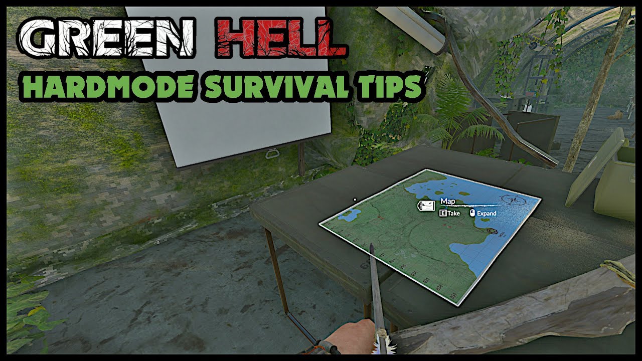 Green Hell HARDMODE Survival Tips | Tools and a Map on Day 5 | Switch ...