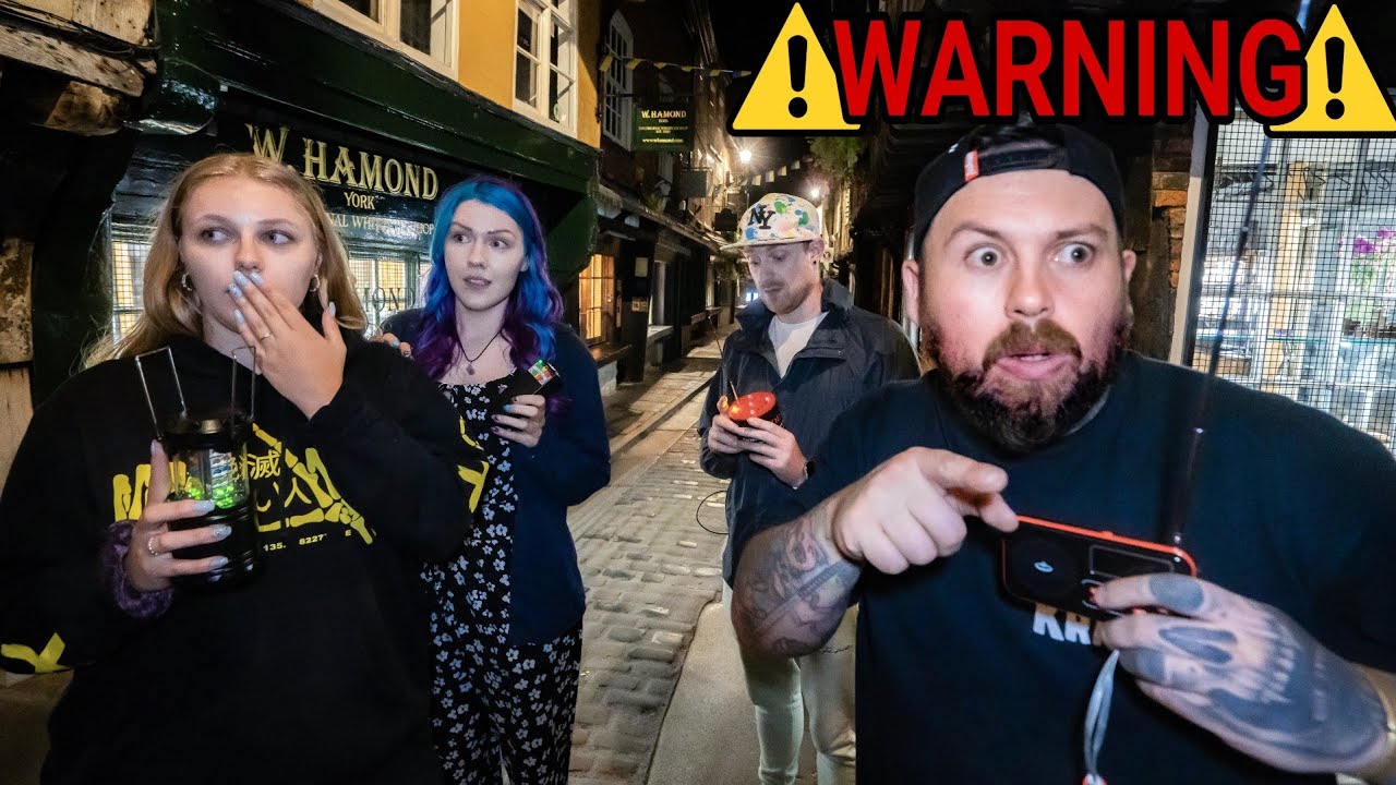 HAUNTED CAMPING ON THE STREETS OF YORK | MOST HAUNTED CITY IN THE UK ...