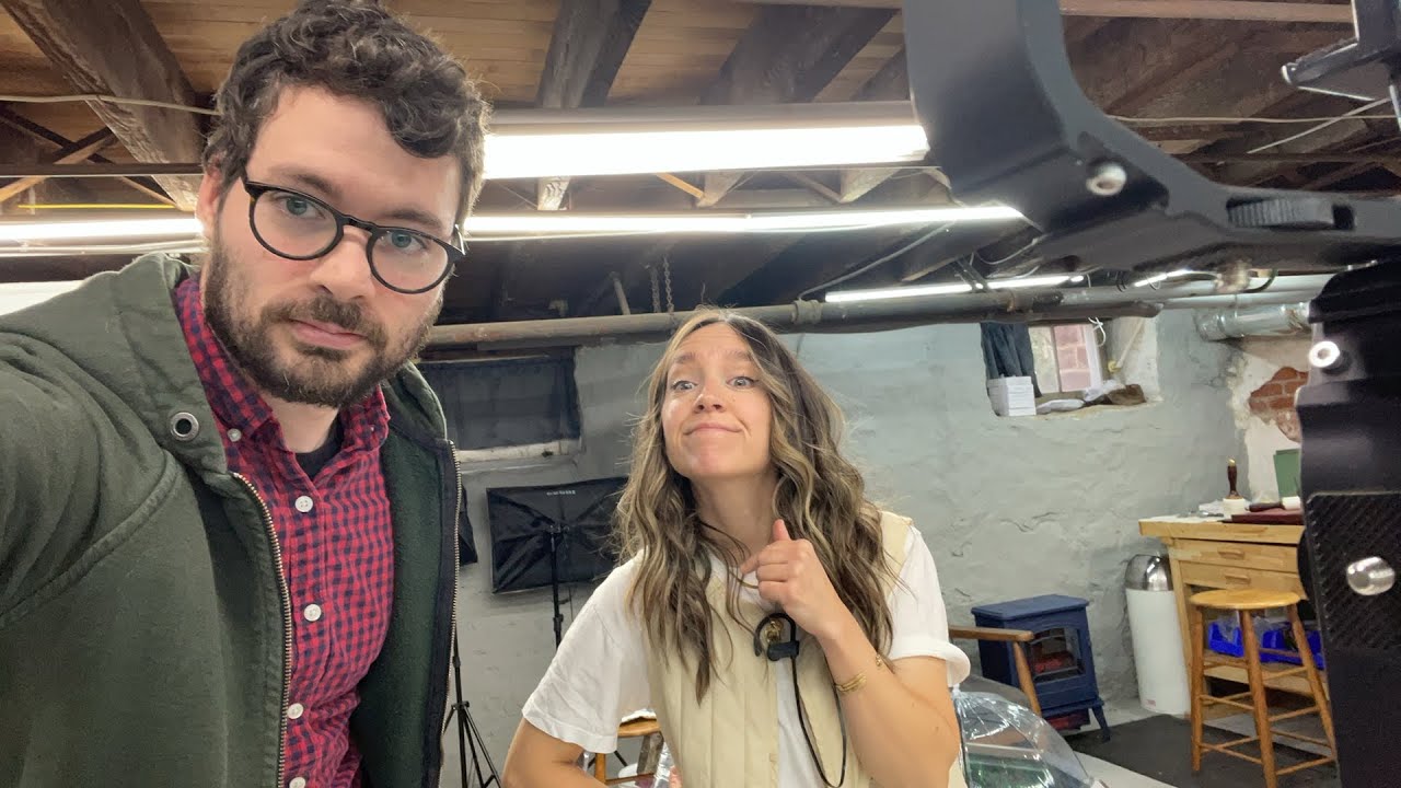 Join us in the shop. Mini Chloè production had begun! - YouTube