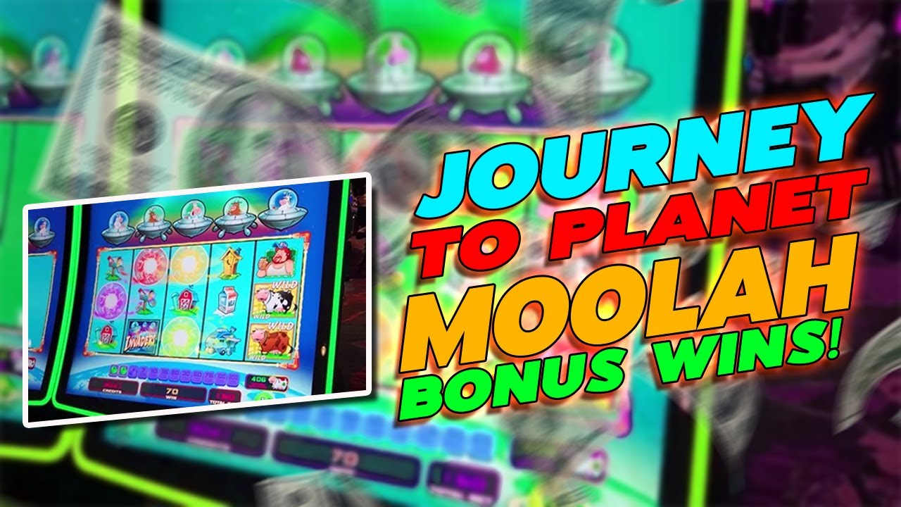 Journey To Planet Moolah bonus wins! - YouTube