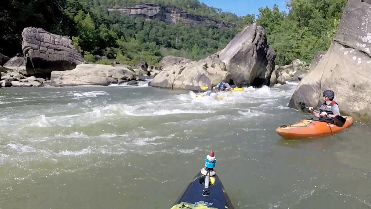 Ron running Devil's Jump. Big South Fork River, KY - YouTube