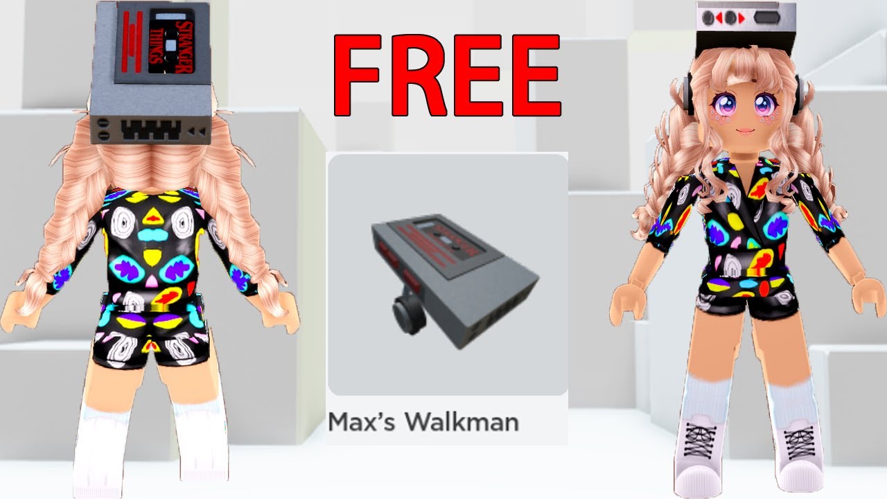 NEW FREE ITEM How To Get Max's Walkman Stranger Things Event Roblox ...