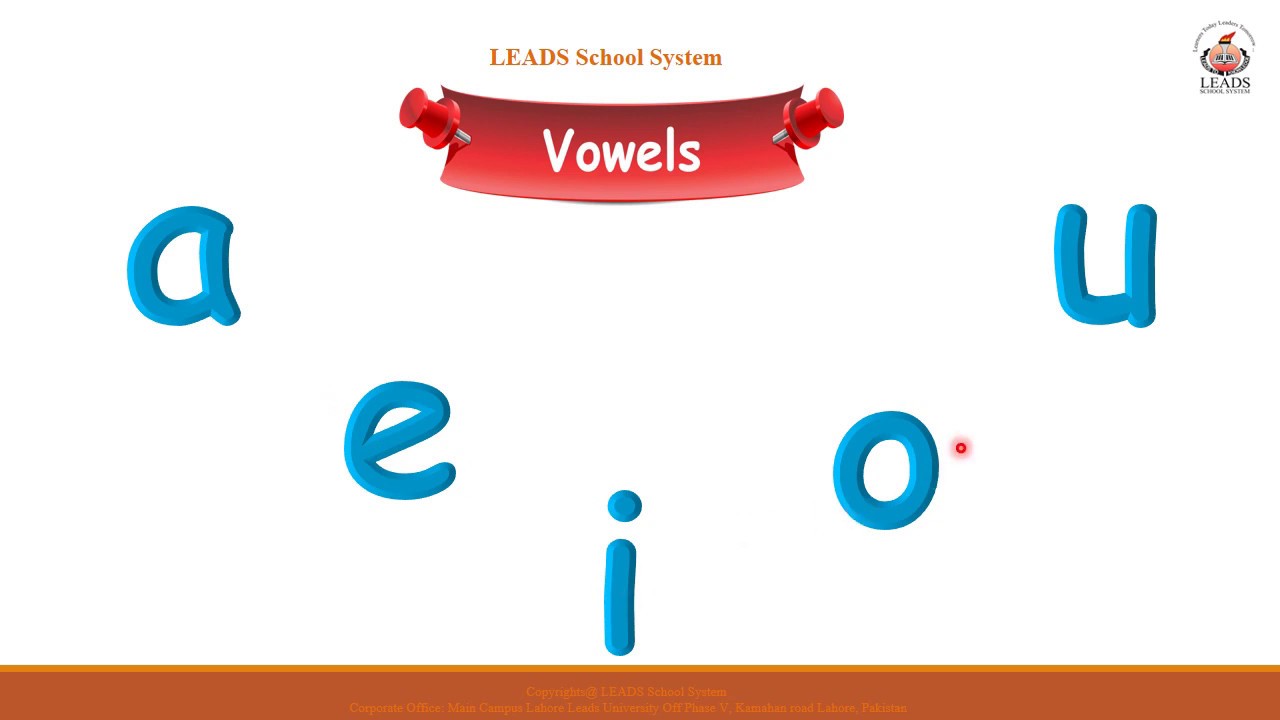 Learn Vowels & consonants | Montessori ll| Week 1 | Leads Online ...