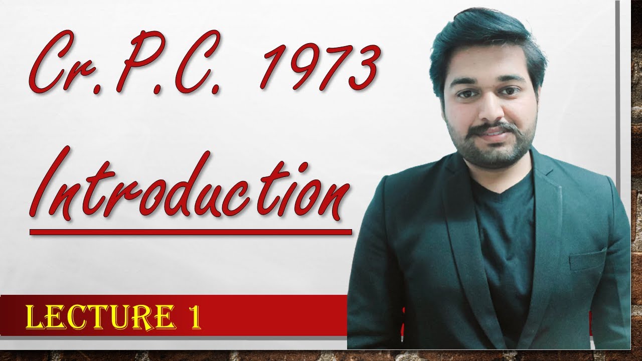 What is Sec 1 of the Cr.P.C.? Find Out Now with Sumit Panchal! - YouTube