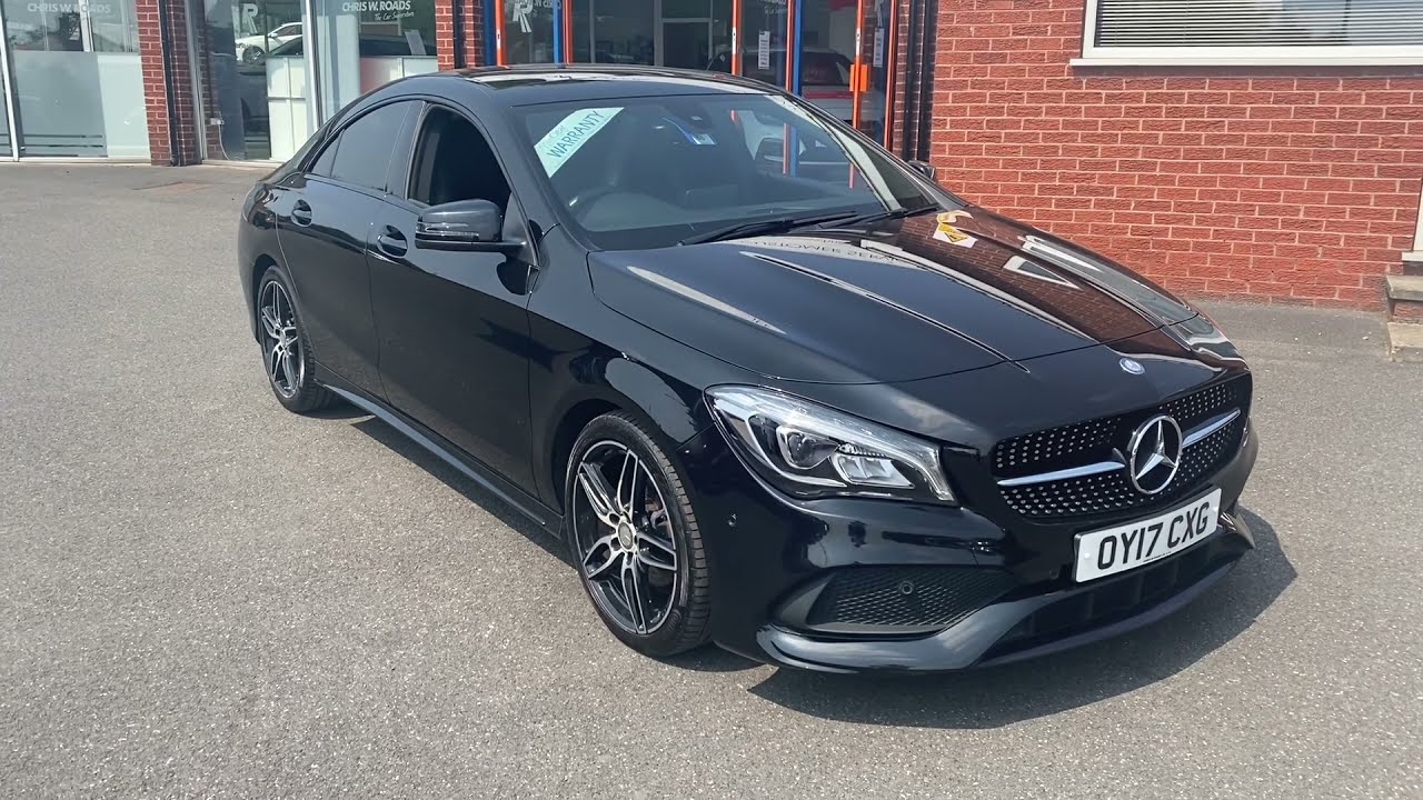 Mercedes-Benz CLA 2.1 CLA 200 D AMG Line Pan Roof 4dr 134 BHP - YouTube