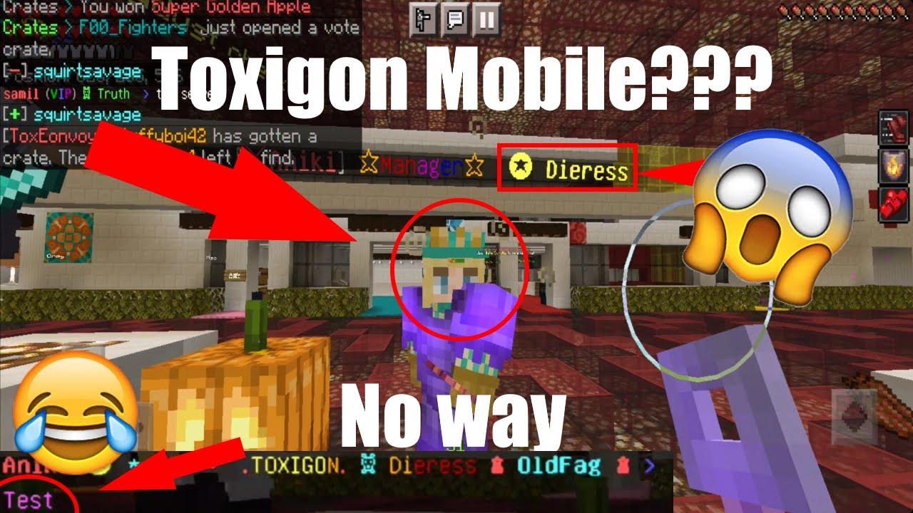 Toxigon on Bedrock Mobile - YouTube