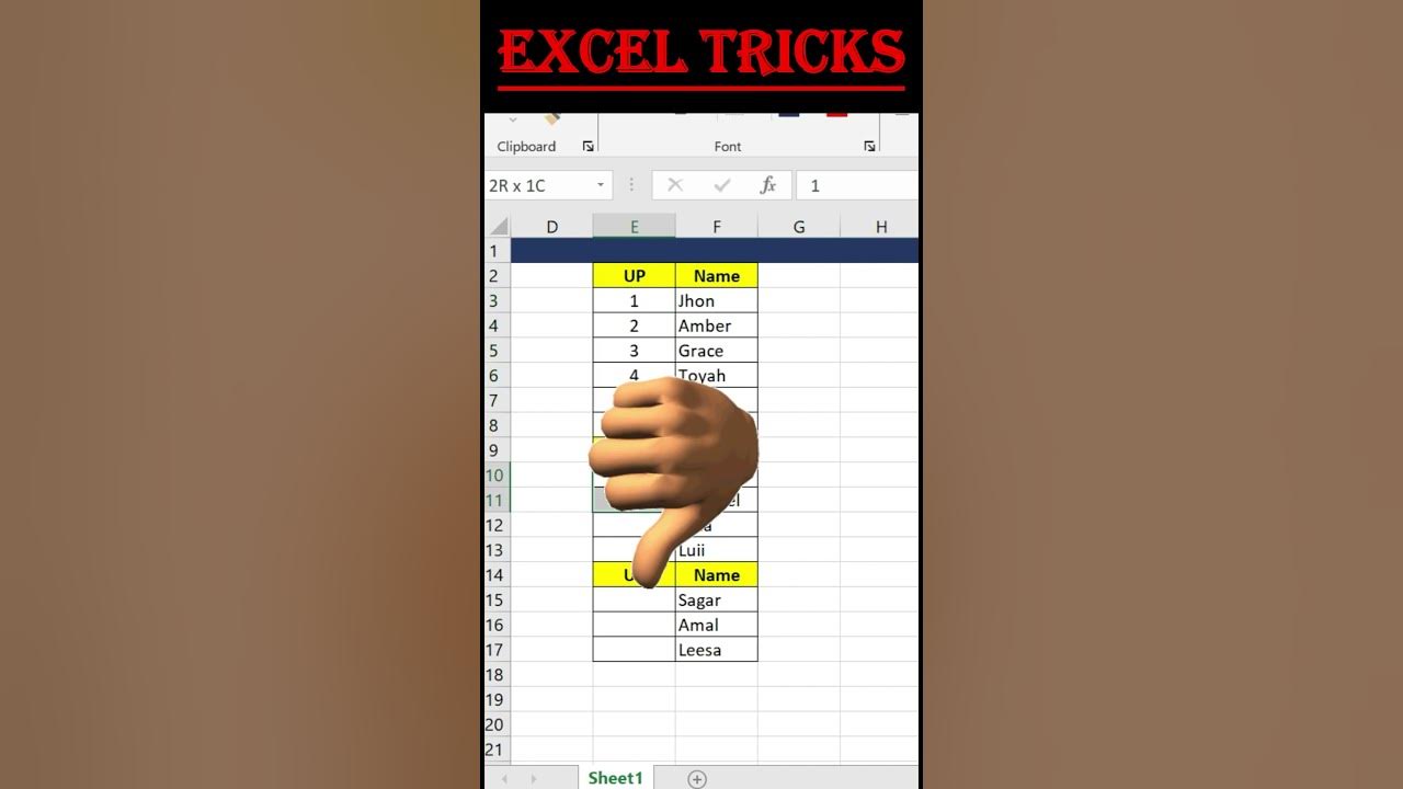 Advance Excel Tricks | Formulas | Best Way | Easy Learn #excel #exceltricks #tutorials #advance ...