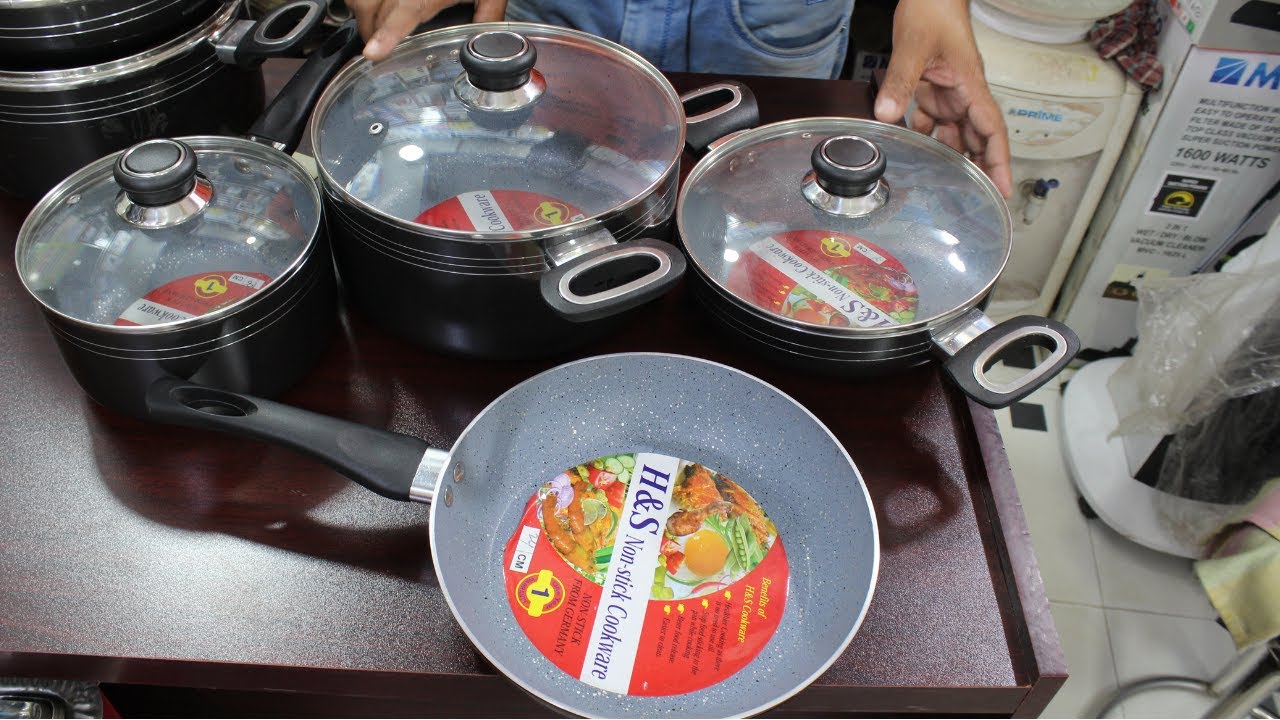 7 Piece Non Stick Cookware Set Price In BD Nonstick Fry Pan Set 7-piece-non-stick-cookware-set-price-in-bd-nonstick-fry-pan-set