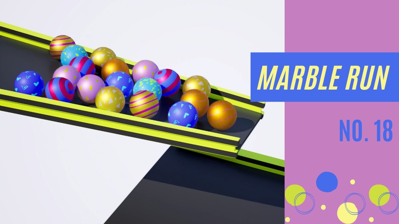 Marble Run Simulation No. 18 - YouTube