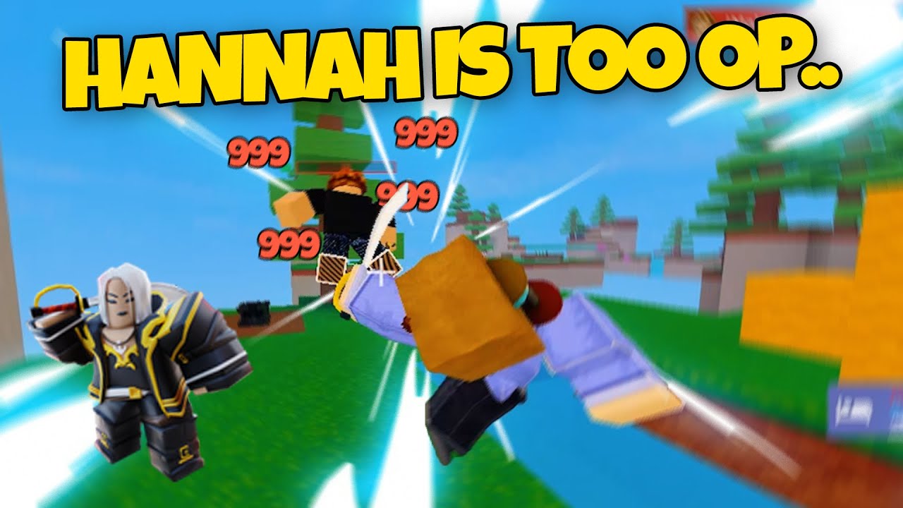 Hannah Kit Is Too OP.. (Roblox Bedwars) - YouTube
