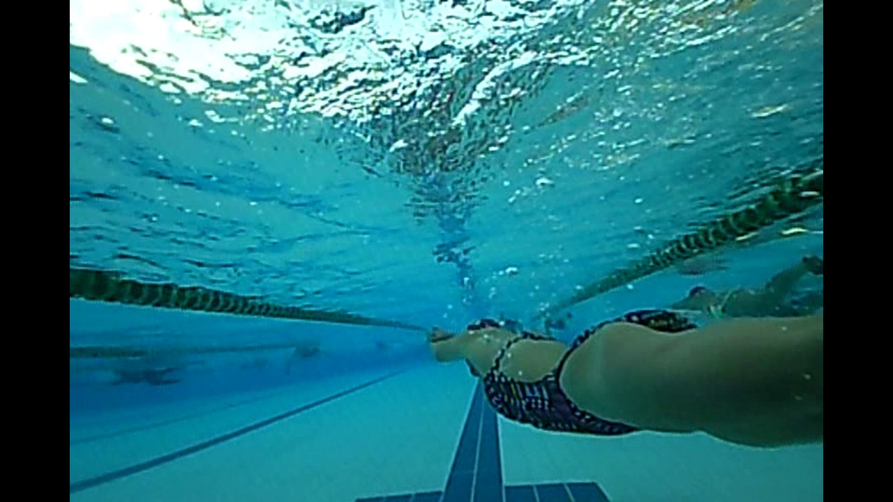 Swimming Technique: Stroke Length through the pull phase - YouTube