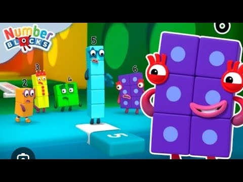 Numberblocks shapes,grids,patterns and codes - YouTube