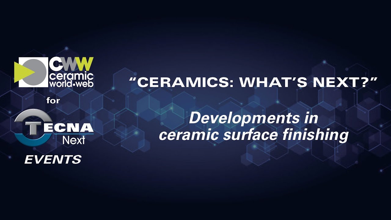 Ceramics: What's Next? Developments in ceramic surface finishing - YouTube
