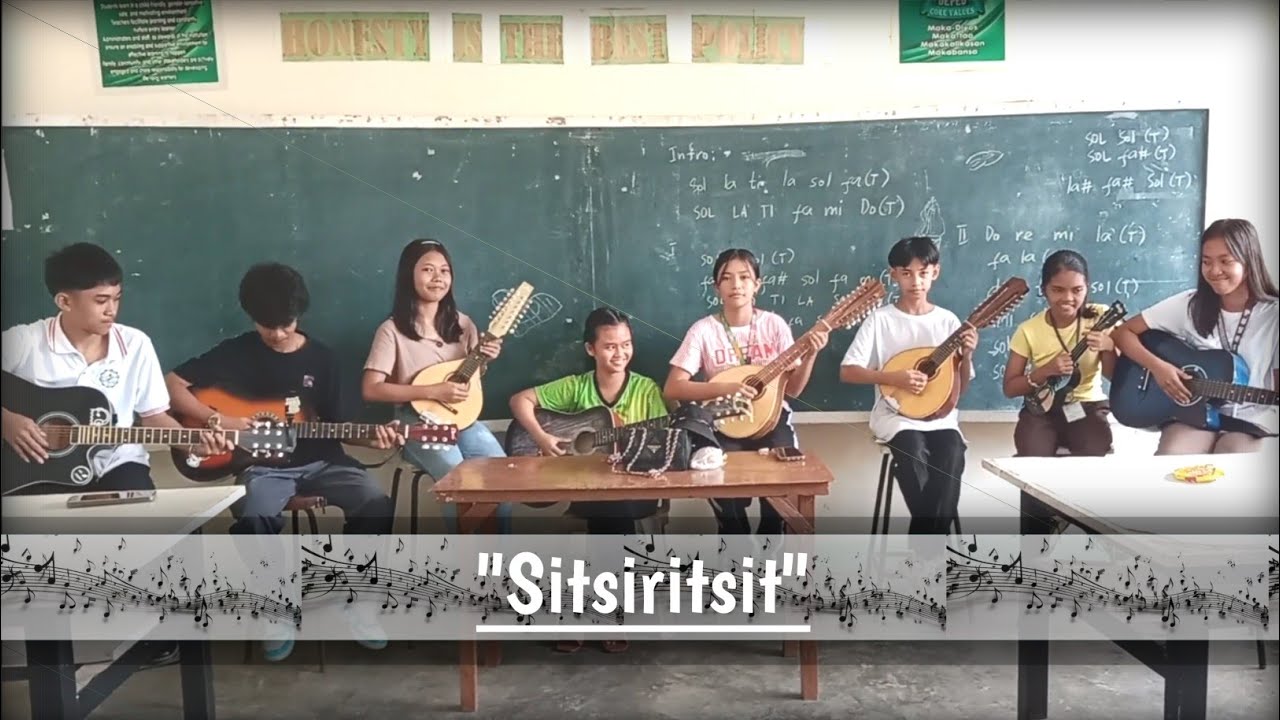 "Sitsiritsit" Played by Princess Urduja NHS BANDURIA - YouTube
