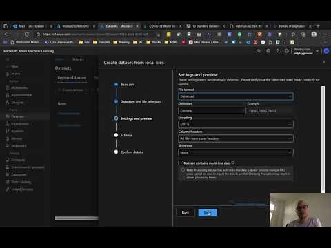 Managing DataStores and Datasets in Azure Machine Learning - YouTube