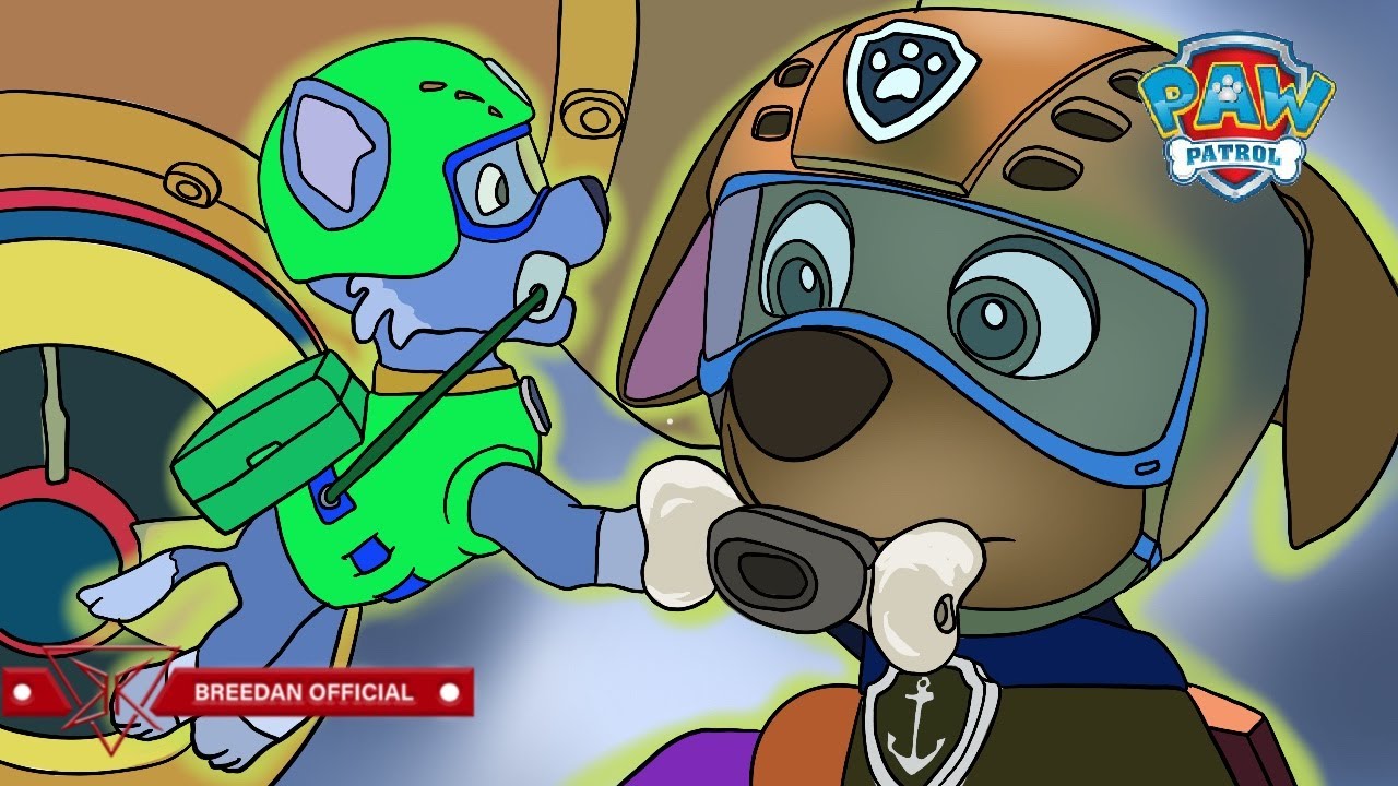 Undo Paw Patrol Rocky x Zuma Rescue Underwater 💞 Song 💞 - YouTube