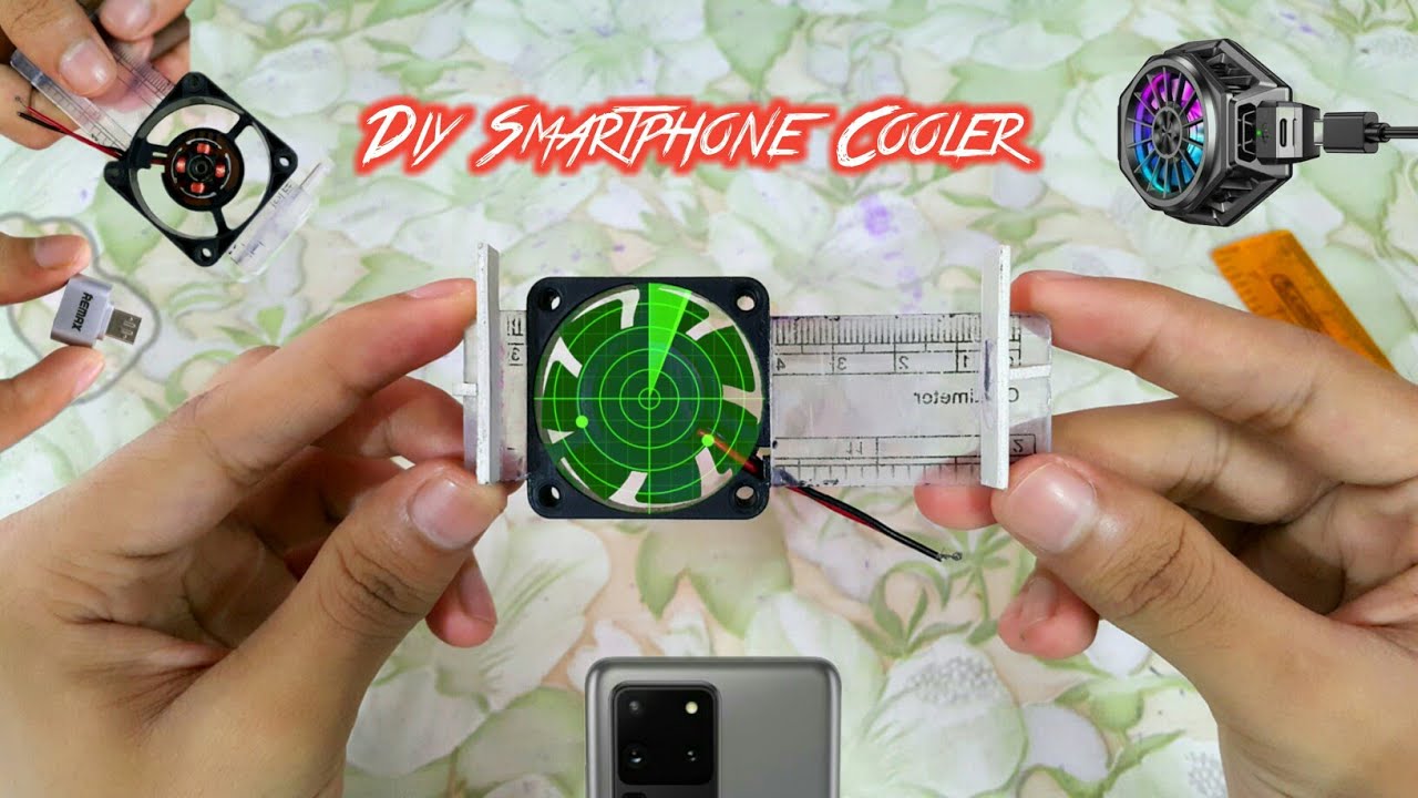 DIY Phone Cooler | How To Make Smartphone Cooler | Black Shark ...