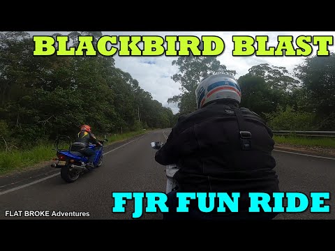 RIDING MY YAMAHA FJR FROM NELSON BAY TO TUNCURRY